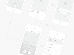 Mobile App Design Wireframe Kit for Sketch - PSDDD.co