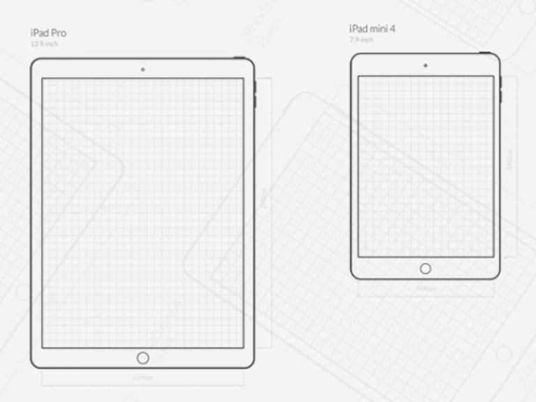 Free UX Wireframe Set for all iOS Devices - PSDDD.co