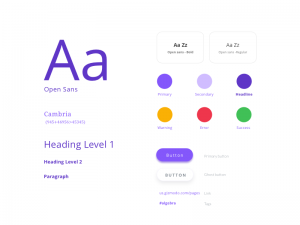 Free One-Page Styleguide Template for Sketch - PSDDD.co