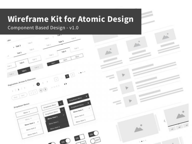 Free Wireframe Kits & Templates for UI Designers
