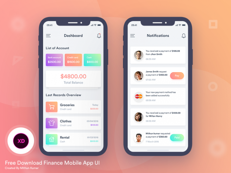 Free Mobile App UI Kits for UI Designers