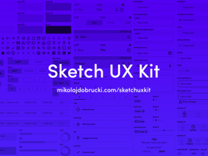 Atomic Sketch - Free UI Kit Based on Atomic Design - PSDDD.co